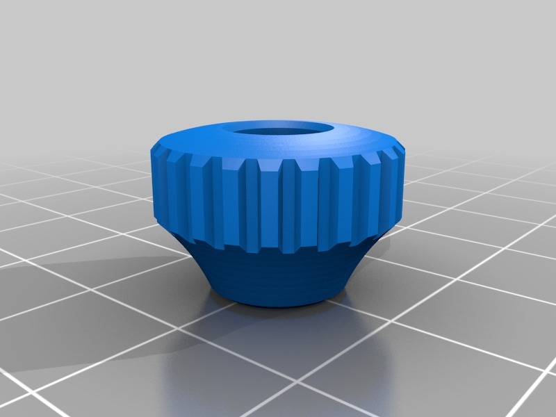 Bed level knob for Anet A6 or A8 by DaRyde | Download free STL model ...