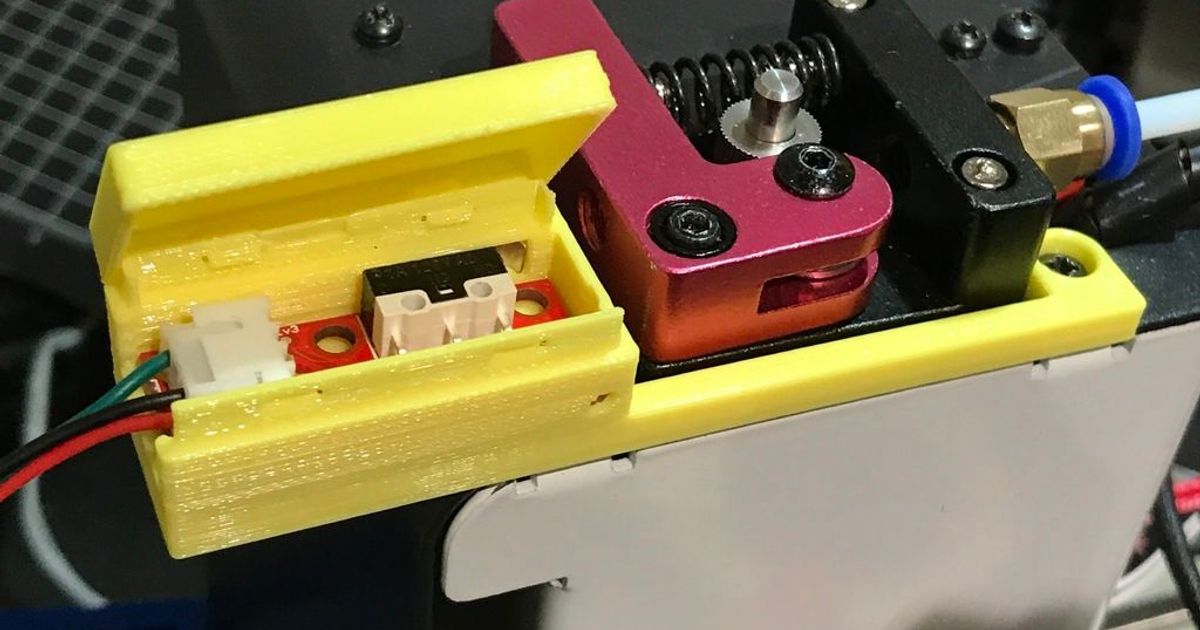 Filament Sensor for Octoprint (Monoprice Select Mini) by BrianHanifin ...