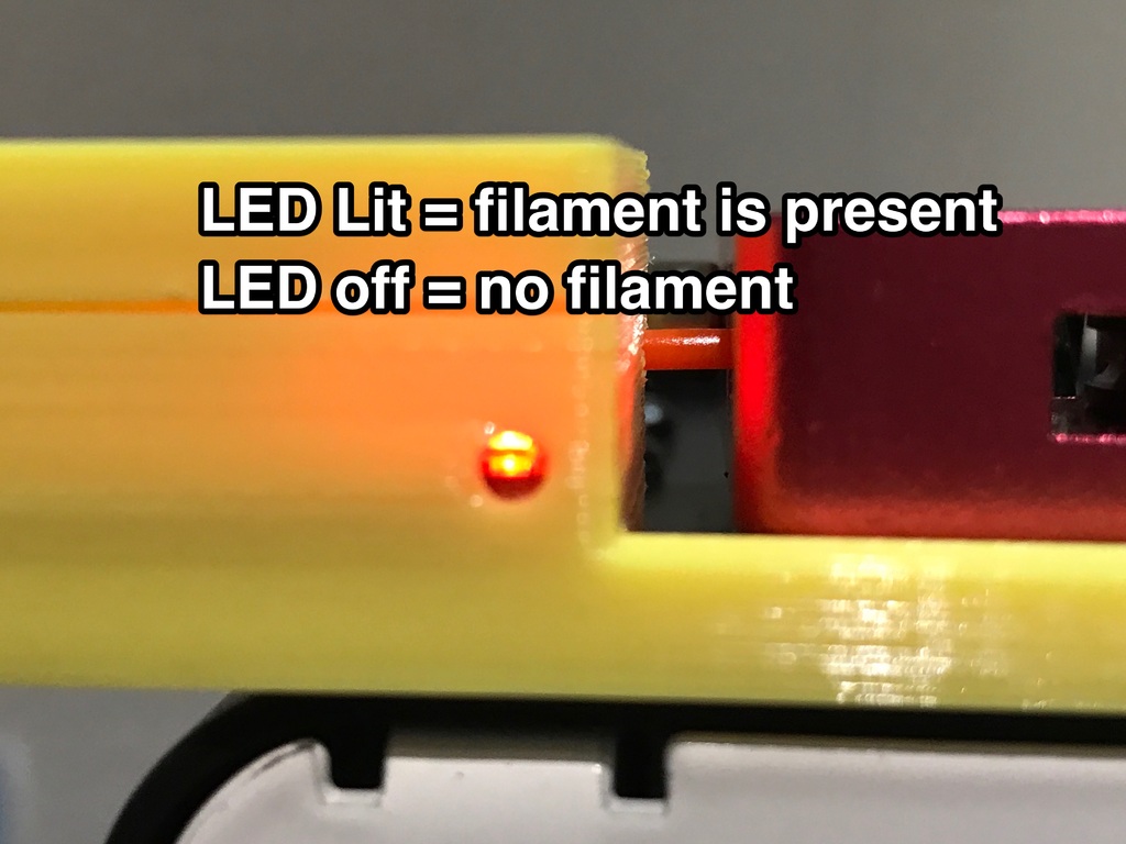 Filament Sensor for Octoprint (Monoprice Select Mini) by BrianHanifin ...