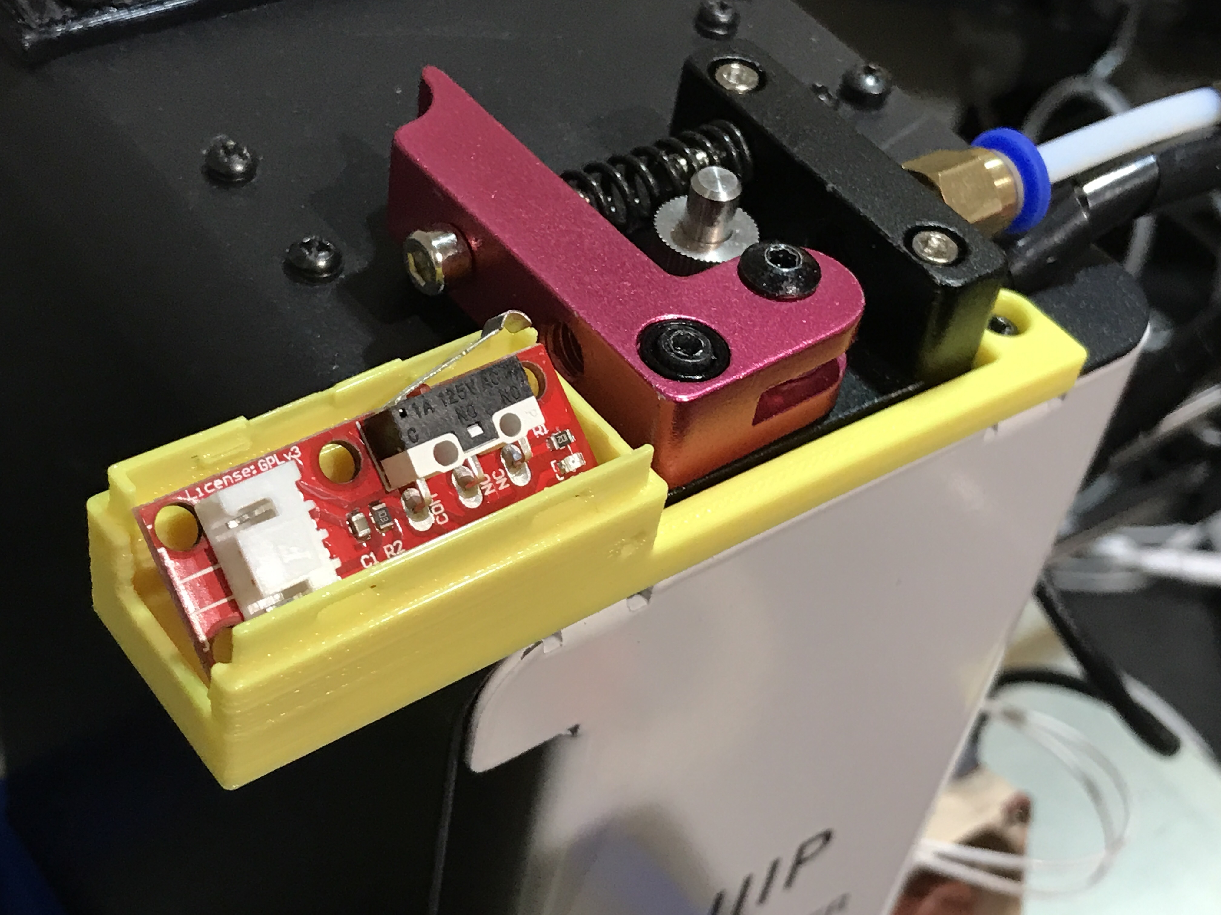 Filament Sensor for Octoprint (Monoprice Select Mini) by BrianHanifin ...