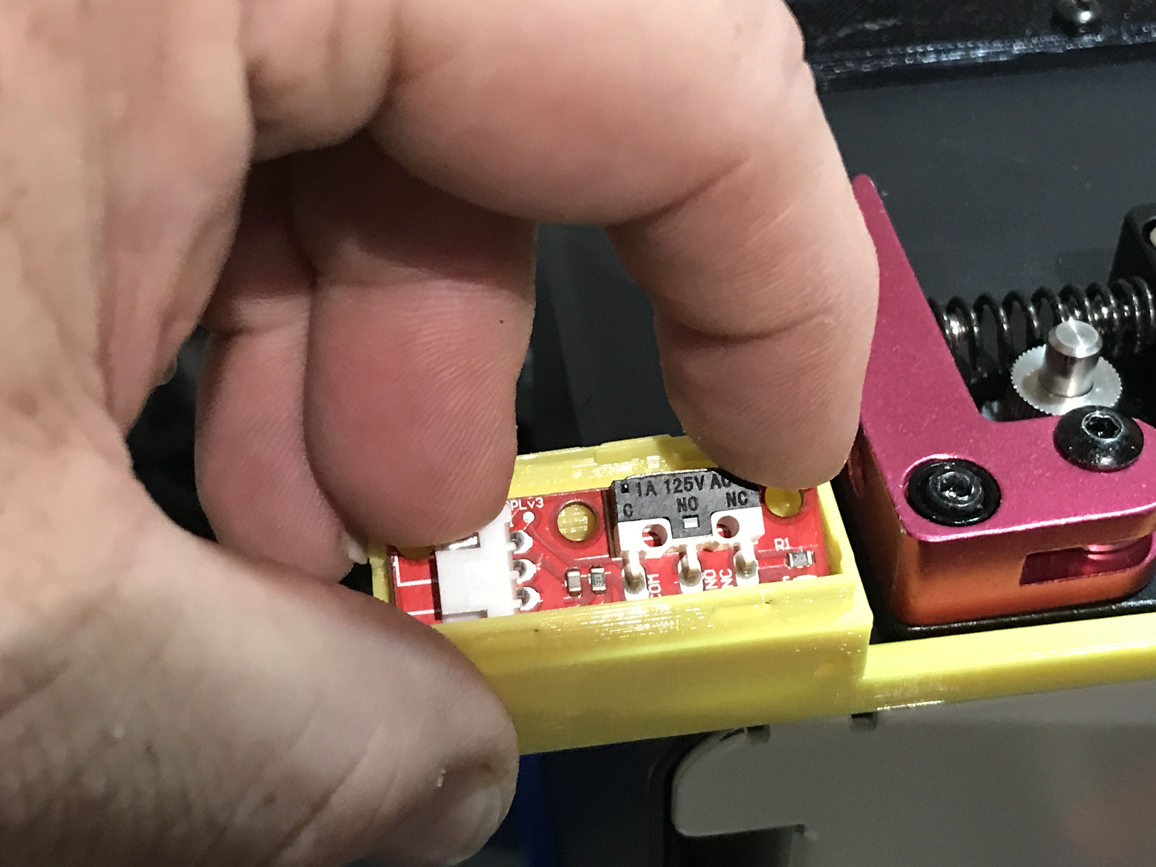 Filament Sensor for Octoprint (Monoprice Select Mini) by BrianHanifin ...