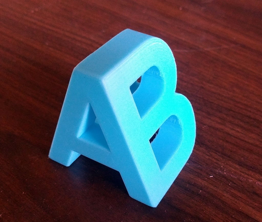 A/B by zapta | Download free STL model | Printables.com