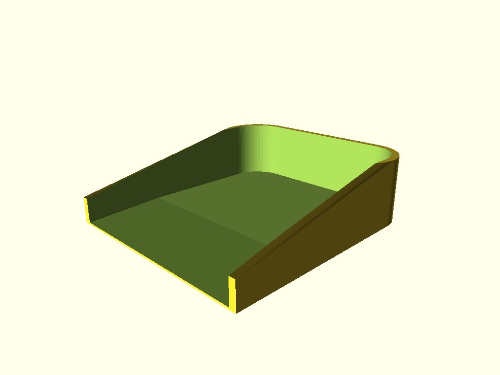 Customizable Compact Dust Pan by zapta | Download free STL model ...