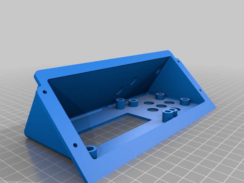 Flashforge Creator Pro Slanted LCD Panel by zapta | Download free STL ...