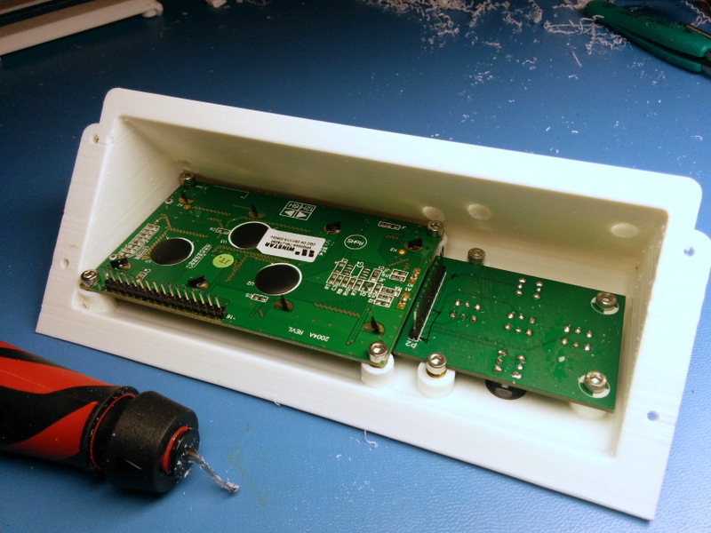 Flashforge Creator Pro Slanted LCD Panel by zapta | Download free STL ...