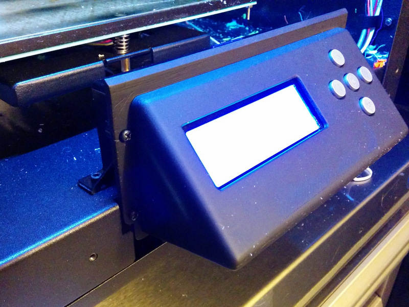 Flashforge Creator Pro Slanted LCD Panel by zapta | Download free STL ...