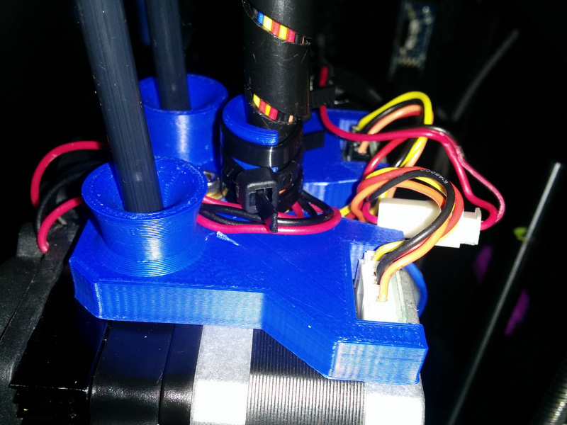 Flashforge Creator Pro Improved Extruder Plate by zapta | Download free ...