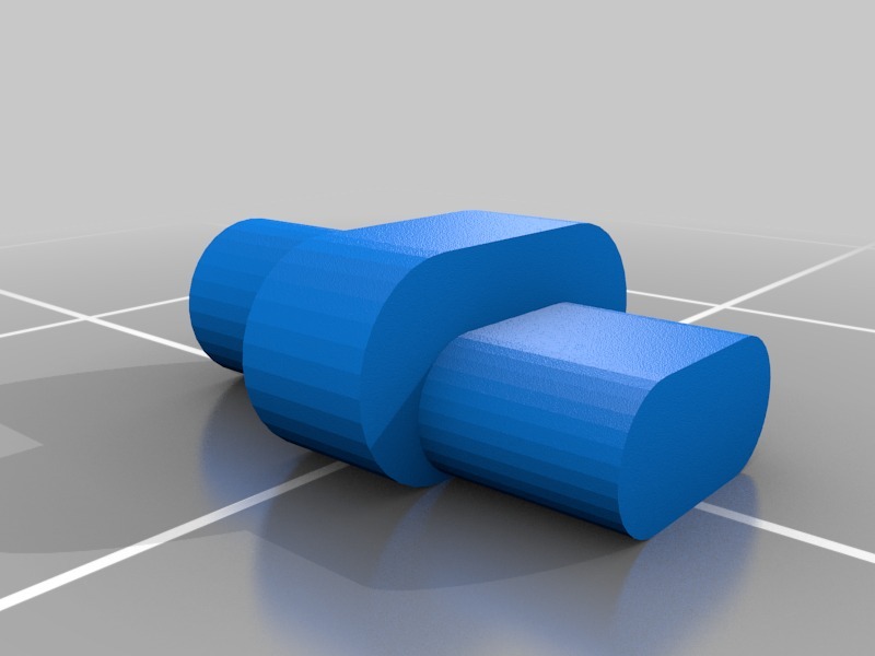 Mounting tabs for 1.3" OLED display by zapta | Download free STL model ...