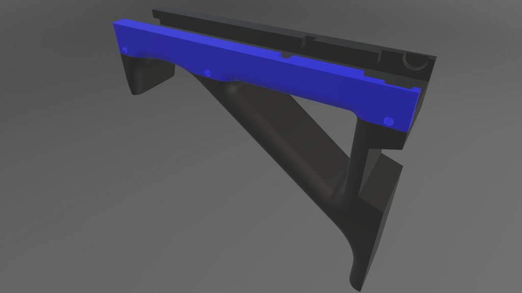 Nerf Stryfe Foregrip by Darkstar77 | Download free STL model ...