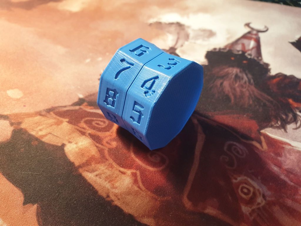 Magnetic Life Counter (with steps) por Inku | Descargar modelo STL ...