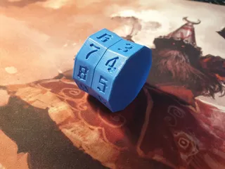 Modular Magnetic Life Counter by Tim D | Download free STL model ...