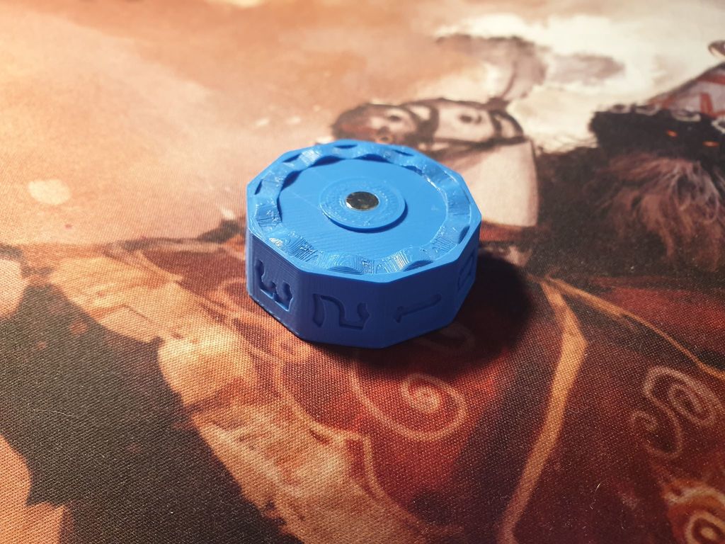 Magnetic Life Counter (with steps) por Inku | Descargar modelo STL ...