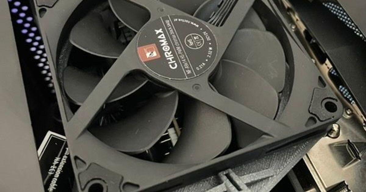 SSUPD Meshlicious Fan Holder 92mm with better Airflow by rsdesign ...