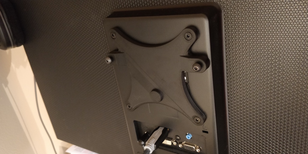 Netgear R7000 Router VESA100 Mount by LugaMagnus | Download free STL ...