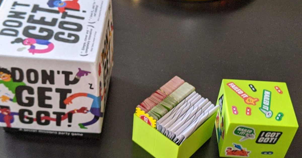 Don't Get Got Game - Smaller Box with Logos Remixed by VaderAG - MakerWorld