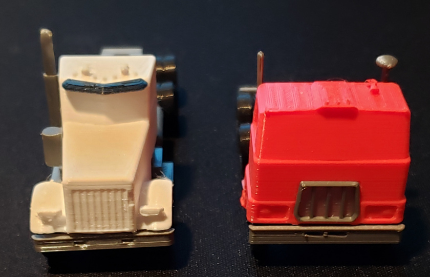 Mack F700 HO-scale truck by GadgetChris | Download free STL model ...
