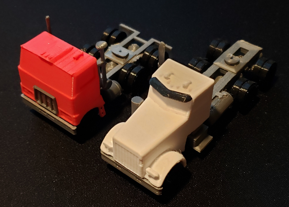 Mack F700 HO-scale truck by GadgetChris | Download free STL model ...
