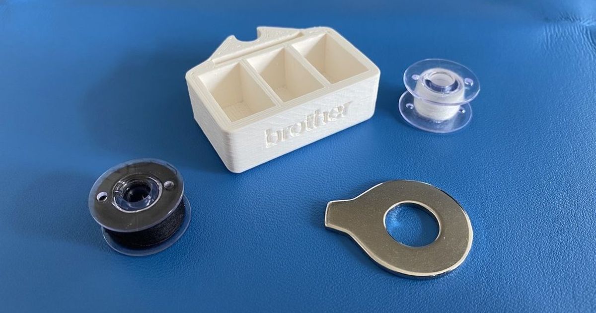 Brother bobbin holder by Tooth3D | Download free STL model | Printables.com