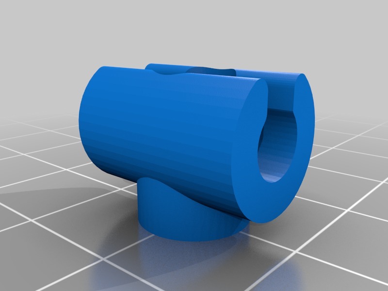 Bike brake tube clamp / cable holder by Tooth3D | Download free STL ...