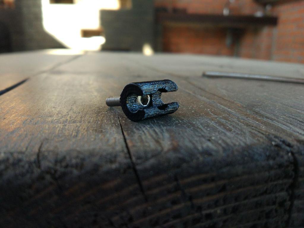 Bike brake tube clamp / cable holder by Tooth3D | Download free STL ...