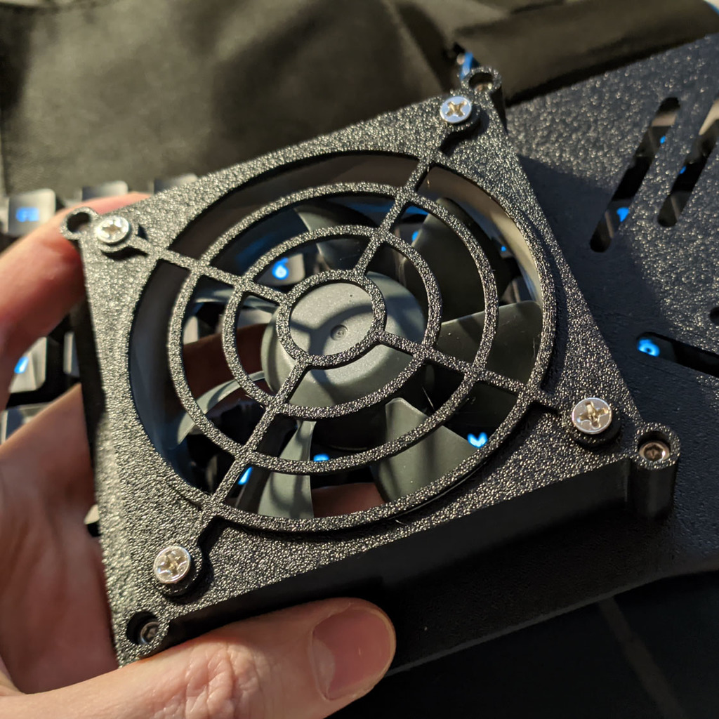 Vyper 80mm fan+psu cover+custom feet by propmatic3d | Download free STL ...