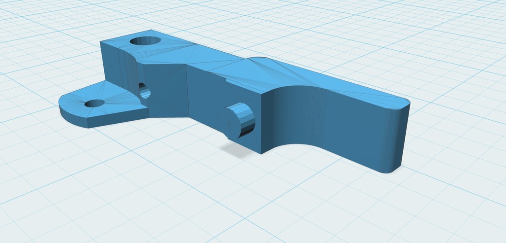 Creality CR-10/S4/S5/Ender 2/Ender 3/Ender 4 Extended Extruder Arm by ...