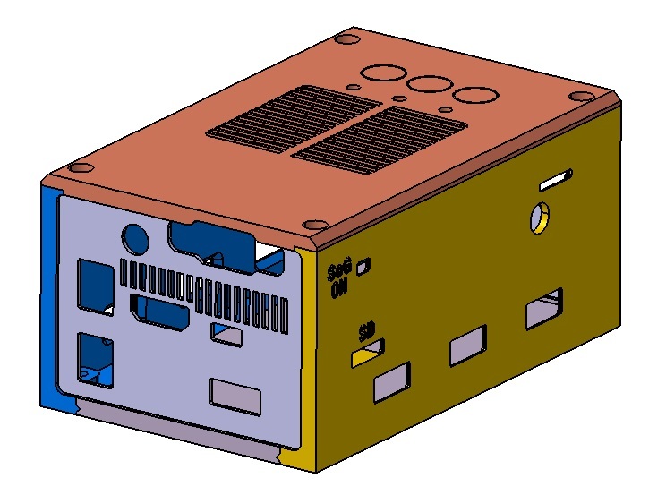 MiSTer Case V2 by viperman3 | Download free STL model | Printables.com