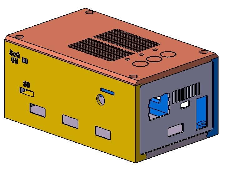MiSTer Case V2 by viperman3 | Download free STL model | Printables.com