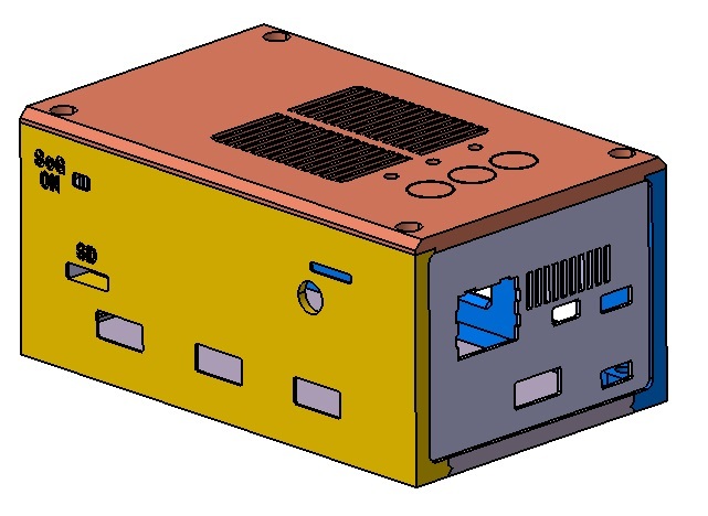 MiSTer Case V2 by viperman3 | Download free STL model | Printables.com