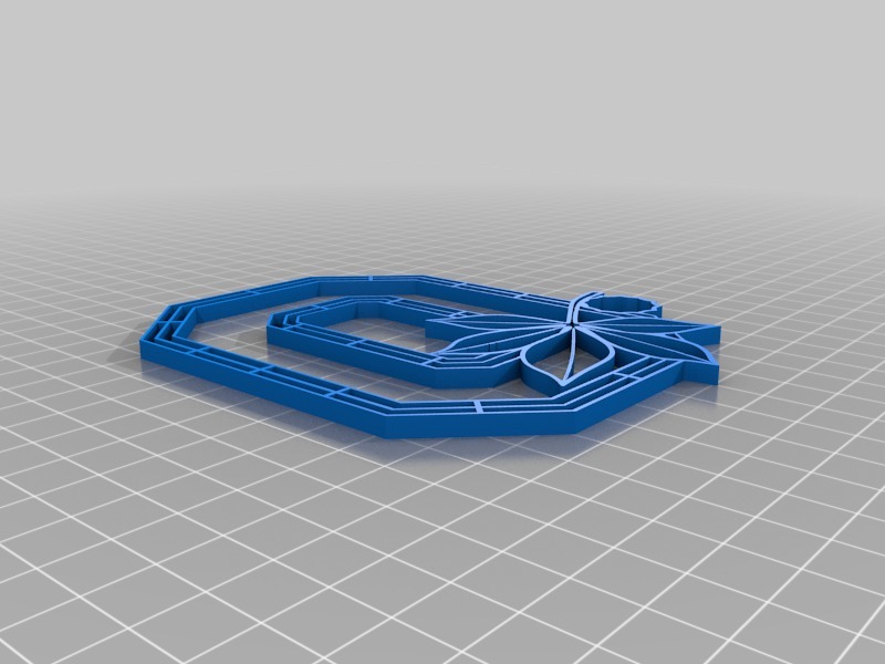 Block O stencil by gimpy | Download free STL model | Printables.com