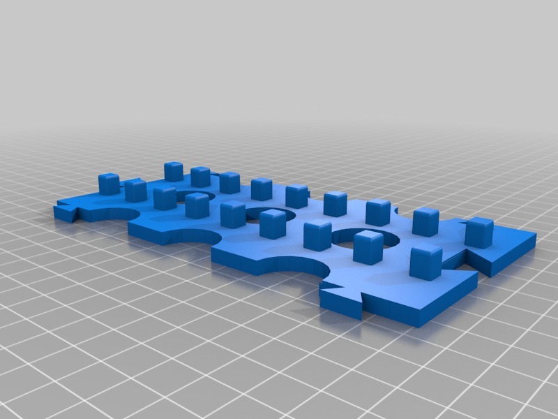 socket organizer interlocking by gimpy | Download free STL model ...