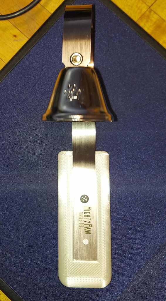 Dog Door Bell Holder by grycterr | Download free STL model | Printables.com