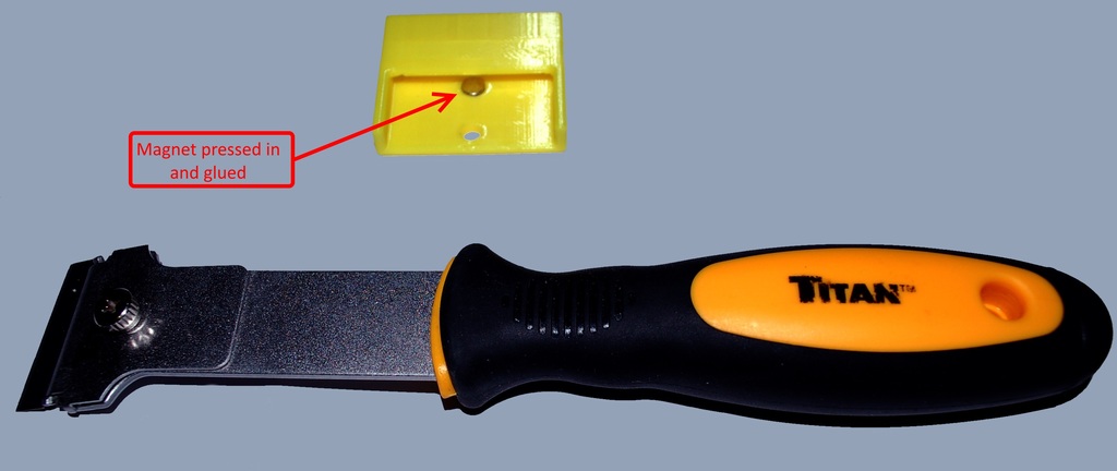 Titan Scraper blade cover by bob | Download free STL model | Printables.com