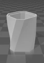 Twist Vase (Vase No. 4) by Kazi Toad | Download free STL model | Printables.com