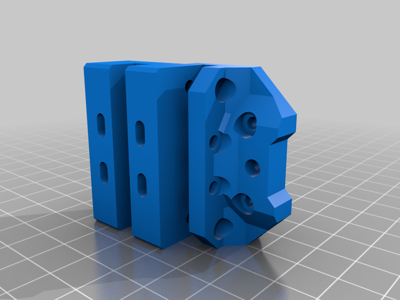 EVA 3D LGX/LGX Mini Toolhead Adaptation to MGN9 Linear Rail by ivan5rov ...