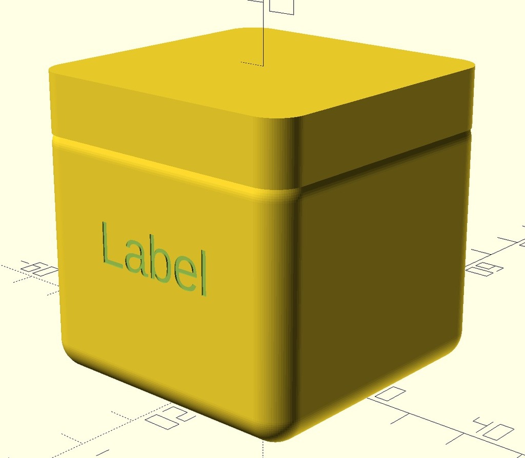 Parametric Vase-Mode Storage Box by salfter | Download free STL model ...