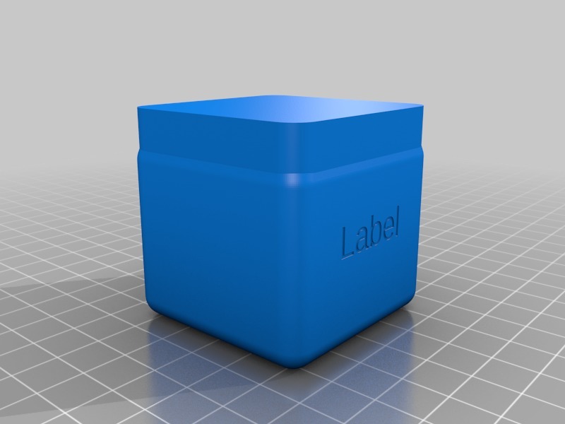 Parametric Vase-Mode Storage Box by salfter | Download free STL model ...