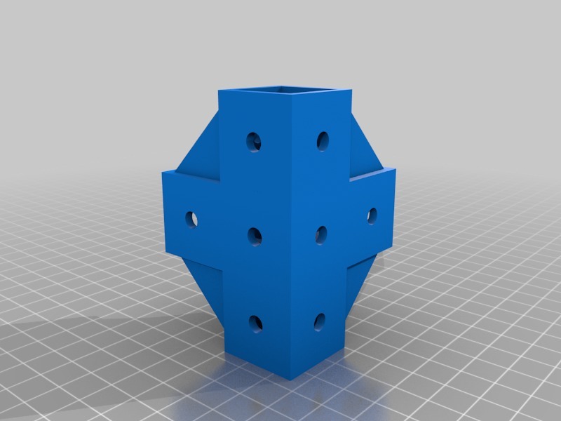 Parametric Extrusion Brackets by salfter | Download free STL model ...