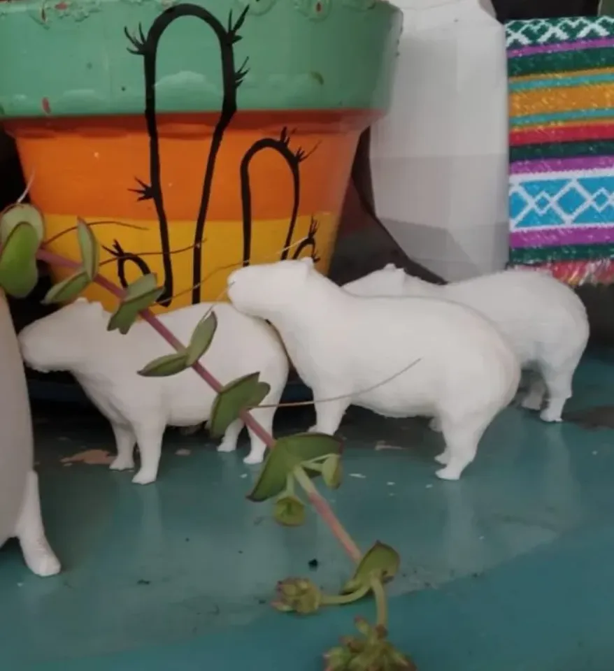 Capybara keychain by Quimey Quintana | Download free STL model ...