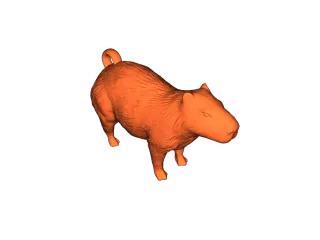 Capybara keychain by Quimey Quintana | Download free STL model ...