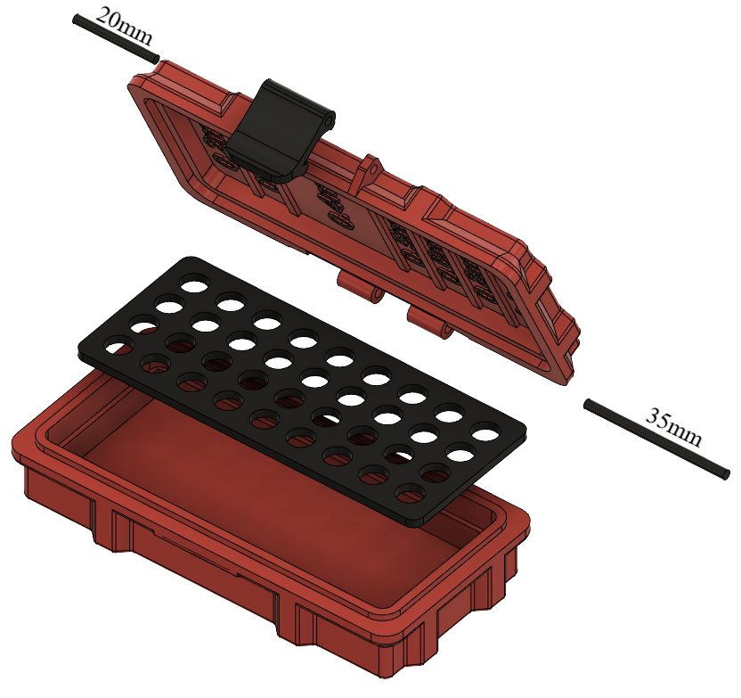 Nozzle Case by Kraloulk | Download free STL model | Printables.com
