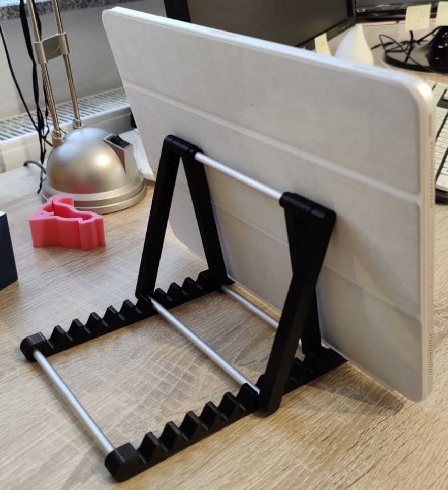 Adjustable Tablet Stand by imeszaros | Download free STL model ...