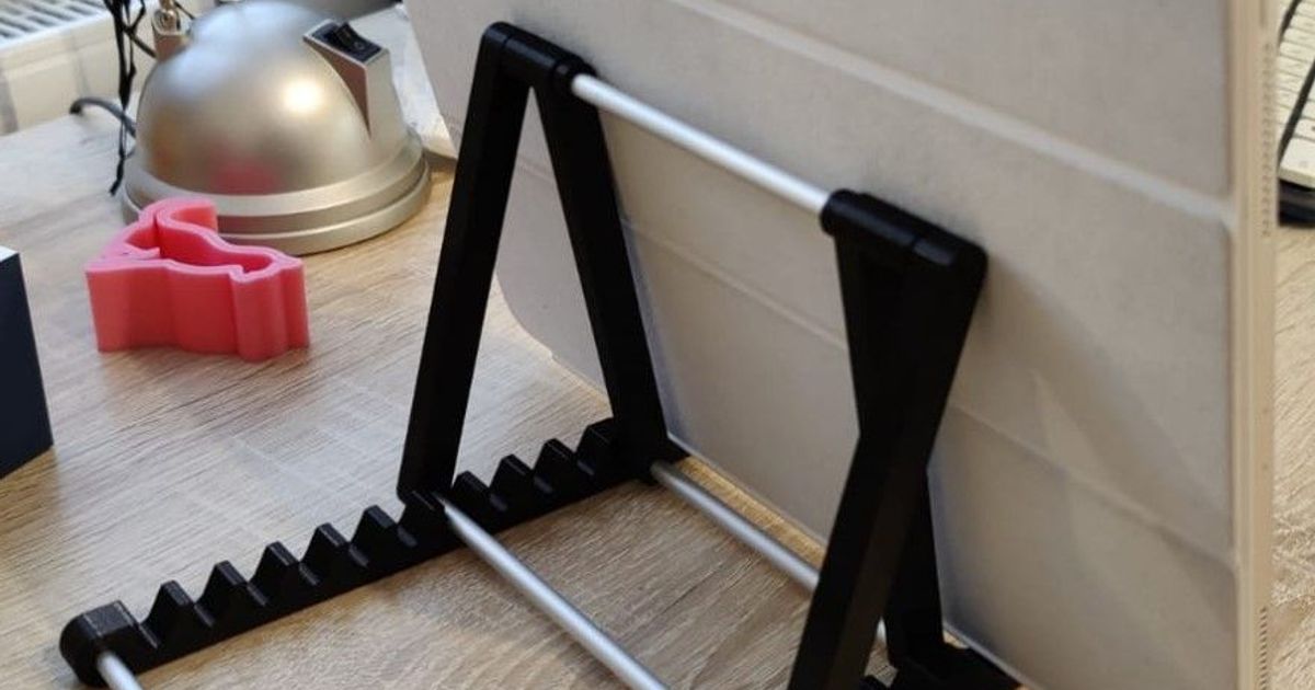 Adjustable Tablet Stand by imeszaros | Download free STL model ...