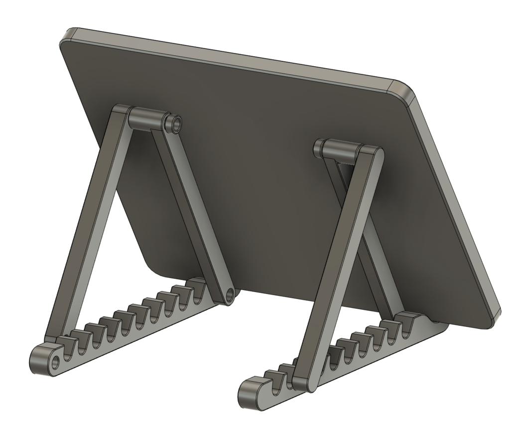 Adjustable Tablet Stand by imeszaros | Download free STL model ...