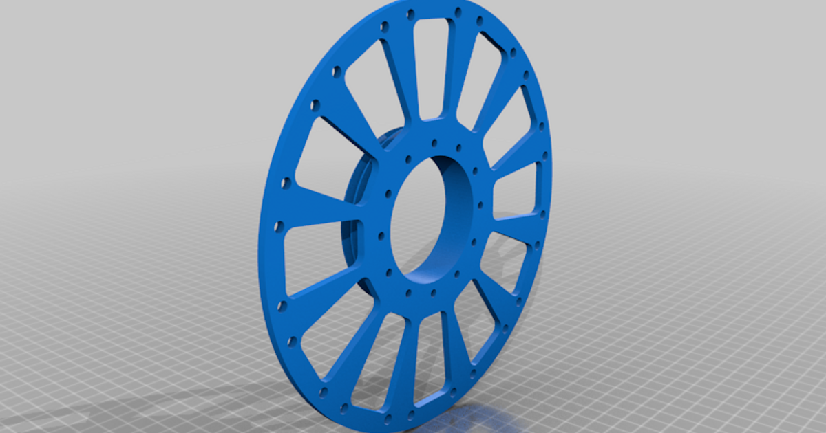 Inland ReUsable Filament Spool by Flying Bonanza | Download free STL ...