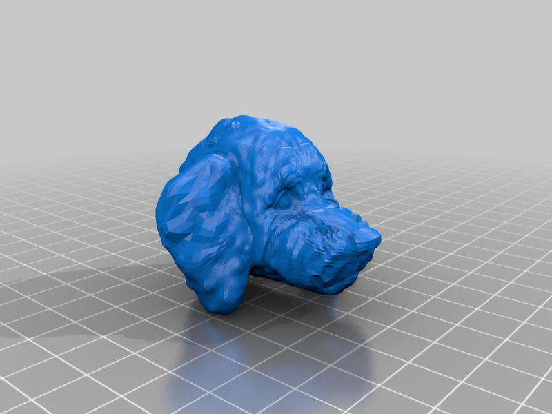 Labradoodle keychain for keyring by Voxel3D_Nederland | Download free ...