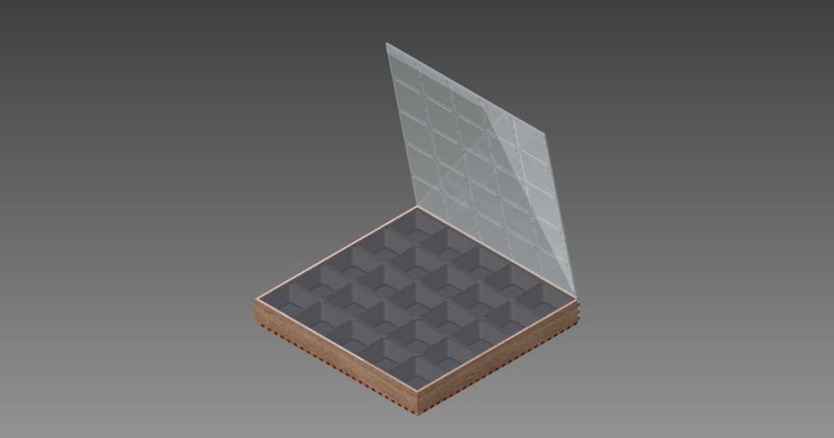 Small items sorting box with printable innserts by kentthoresen ...