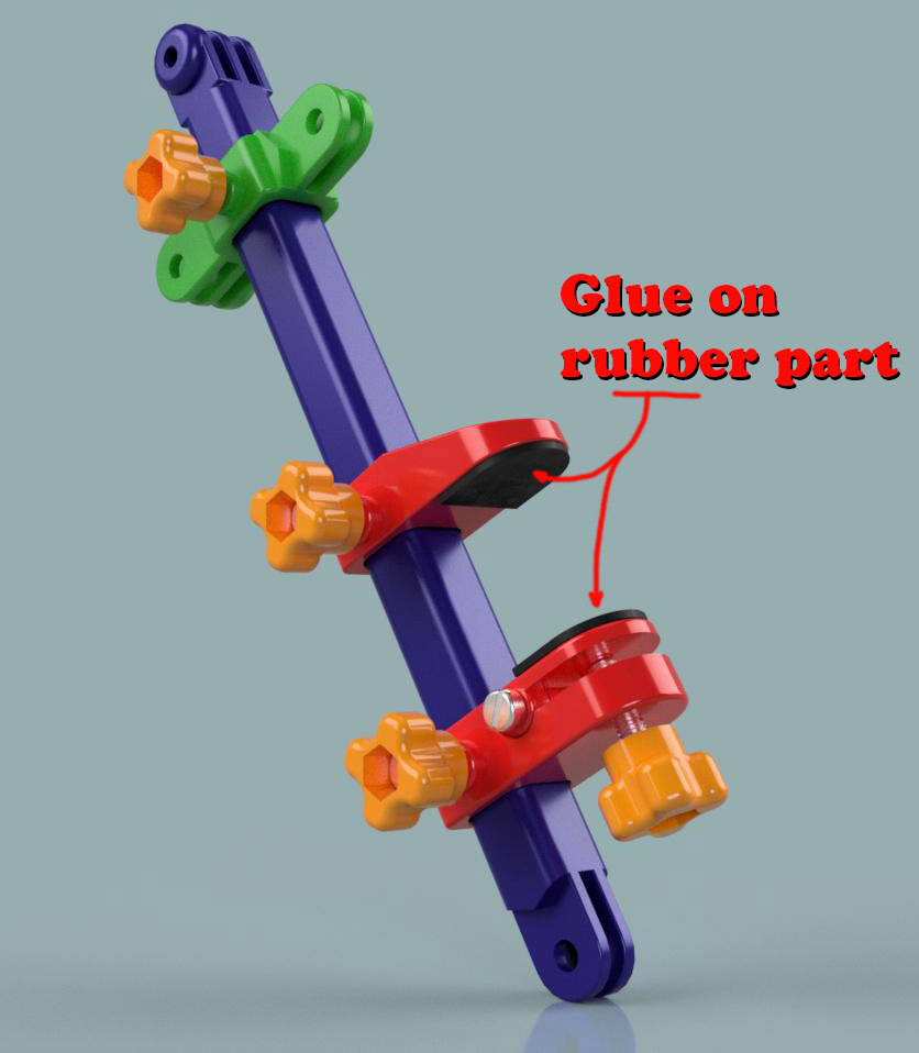 GoPro Table Clamp by Vidar | Download free STL model | Printables.com