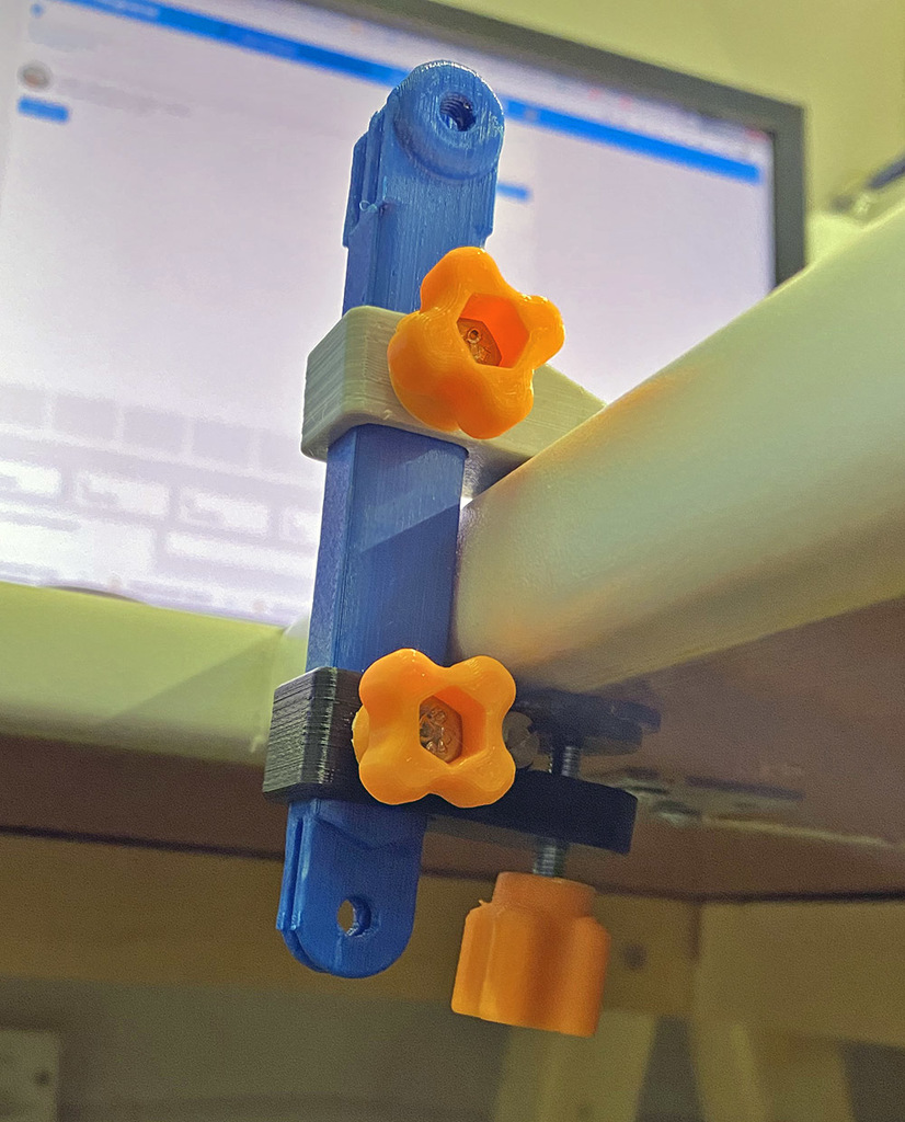 GoPro Table Clamp by Vidar | Download free STL model | Printables.com