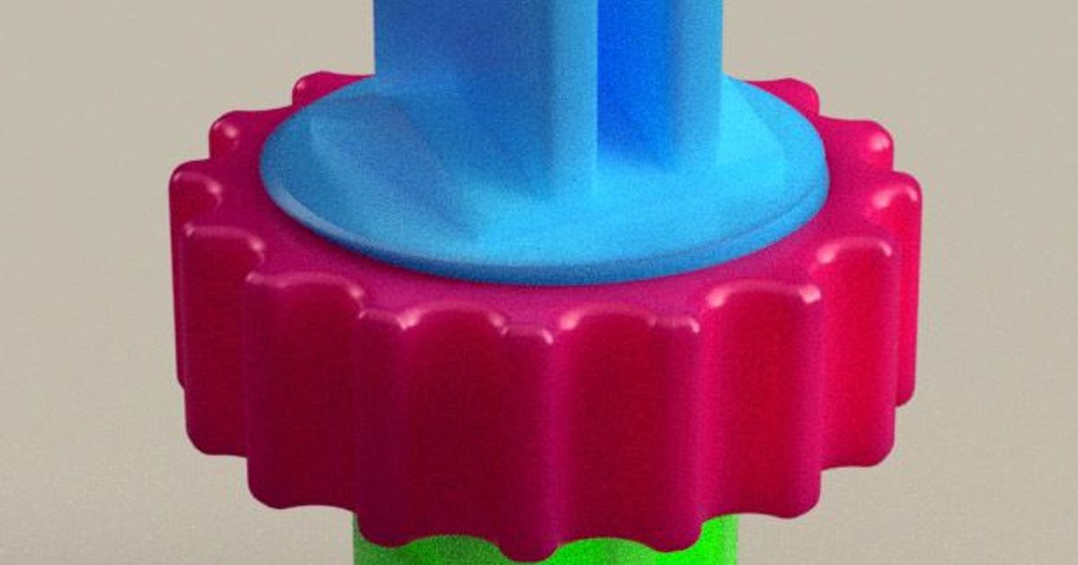 GoPro 360 coupling by Vidar | Download free STL model | Printables.com